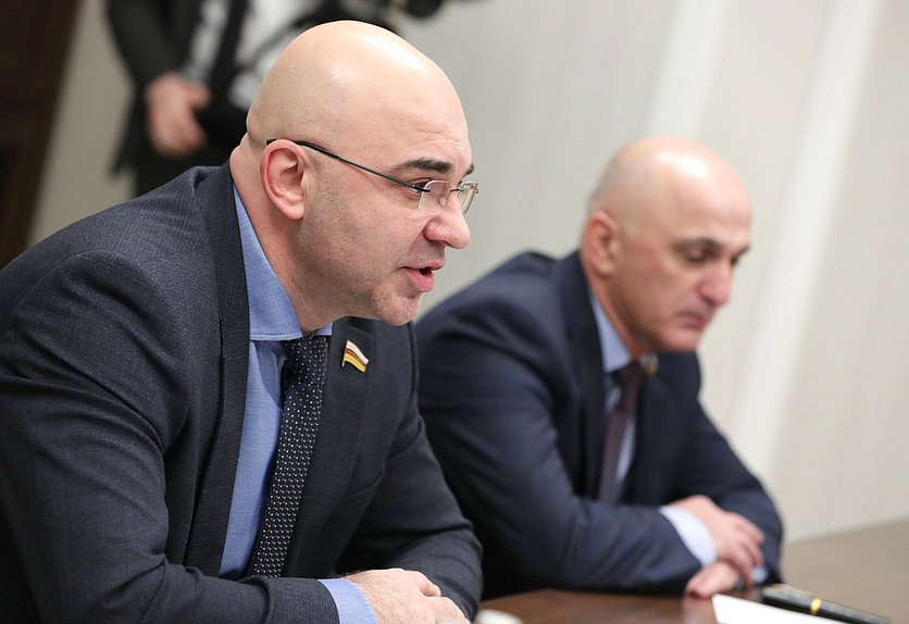 Встреча Председателя Государственной Думы Вячеслава Володина с