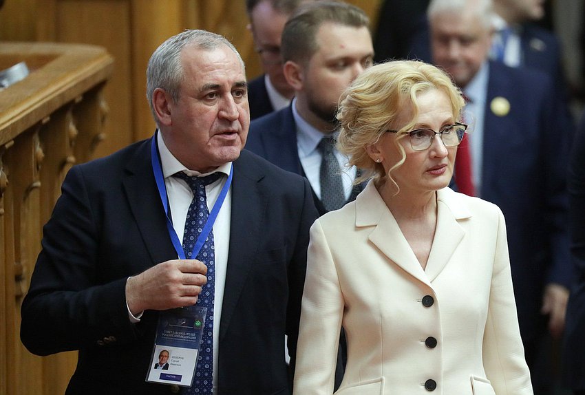 Выступление Президента РФ Владимира Путина перед участниками заседания