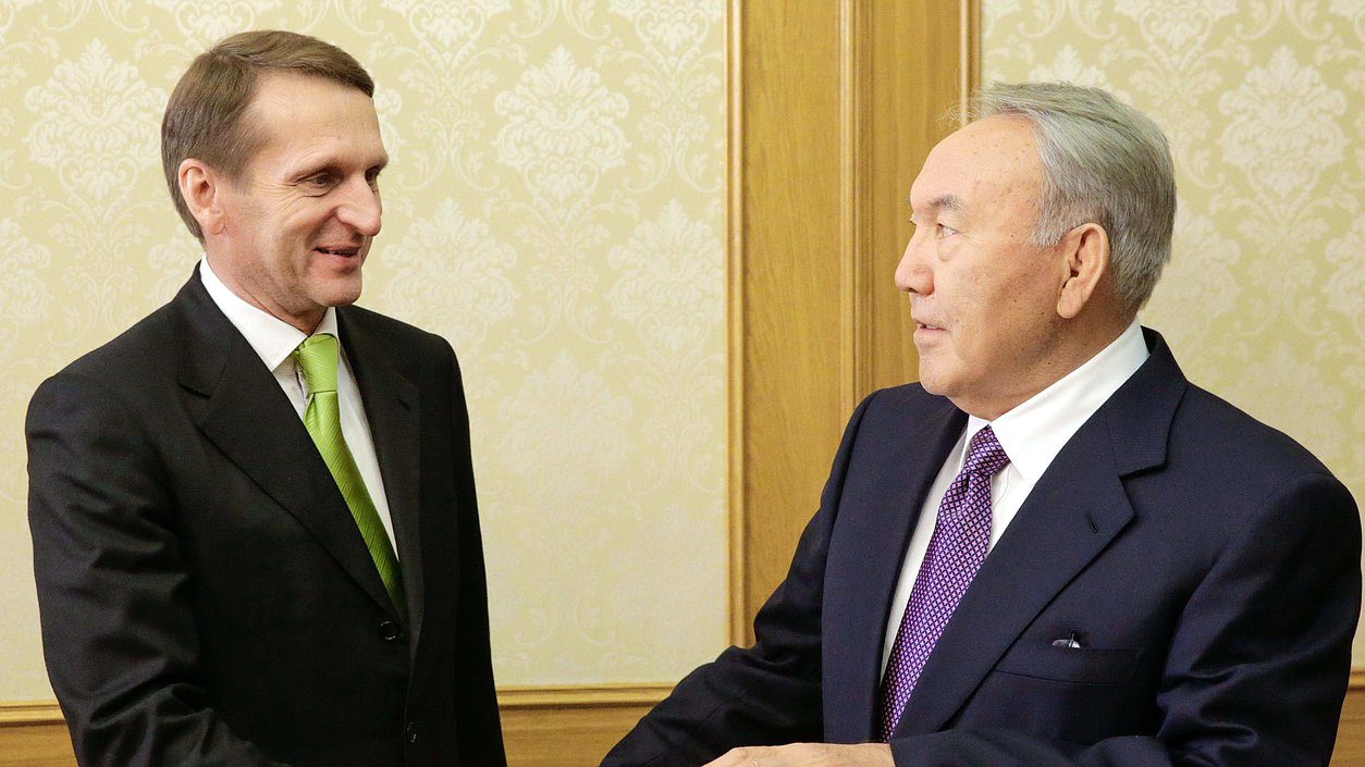 Визит в Республику Казахстан Встреча с президентом